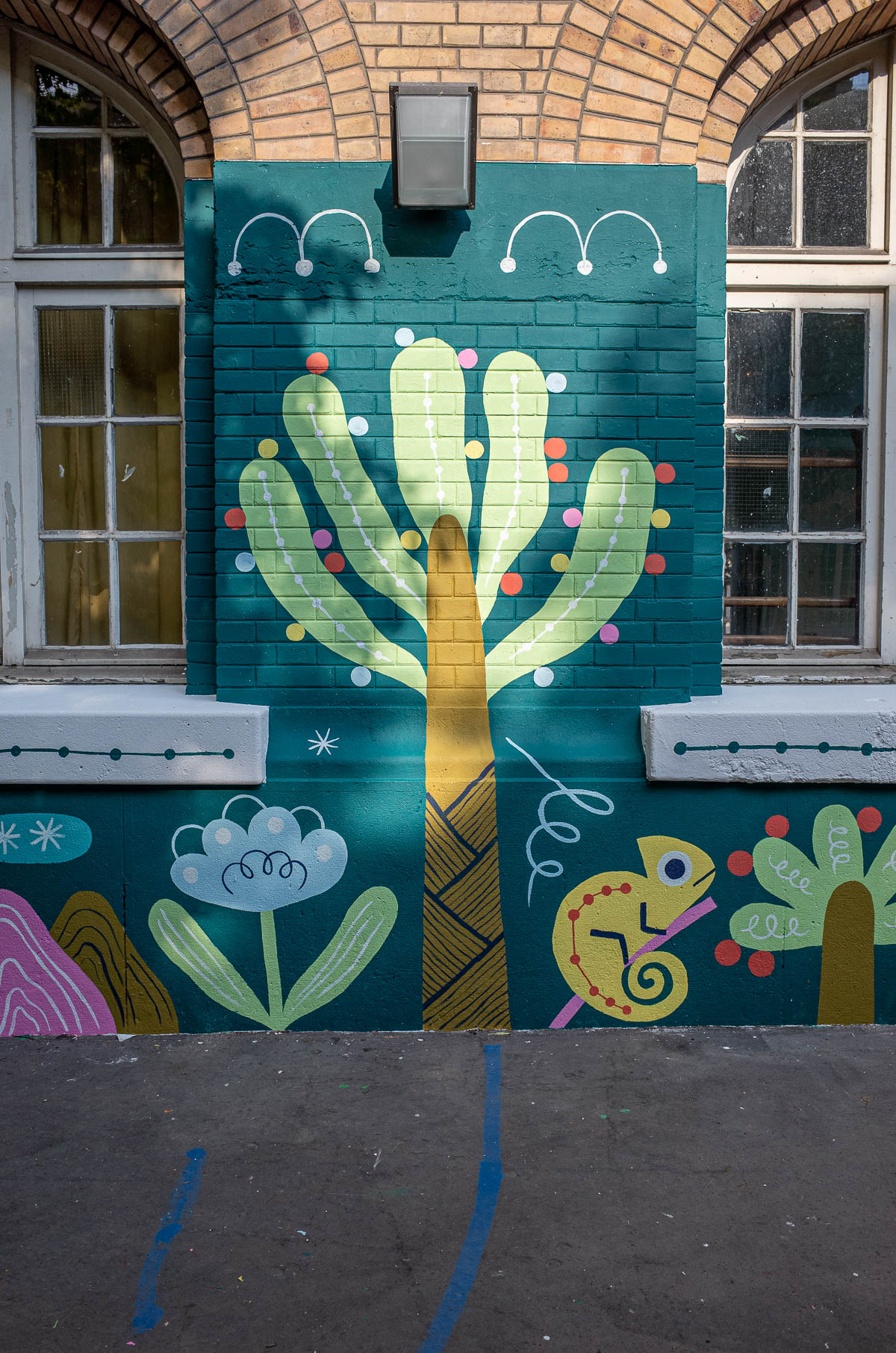 Jungle Magique — Fresque pour l'école maternelle de la Tombe Issoire ...
